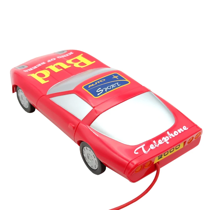 Creative-Car-Shaped-Landline-Phone-Corded-Telephone-with-Audio-Pulse ...