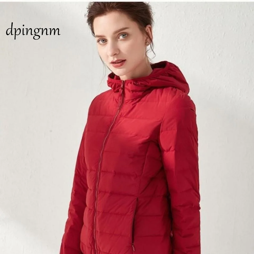 Pure-Winter-Lightweight-Down-Jacket-Women-Thick-Warm-Batwing-Long ...