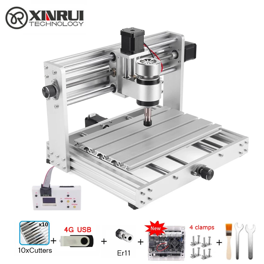 CNC 3018 PRO MAX GRBL Control 200w 3 Axis Pcb Milling Machine,DIY Wood ...