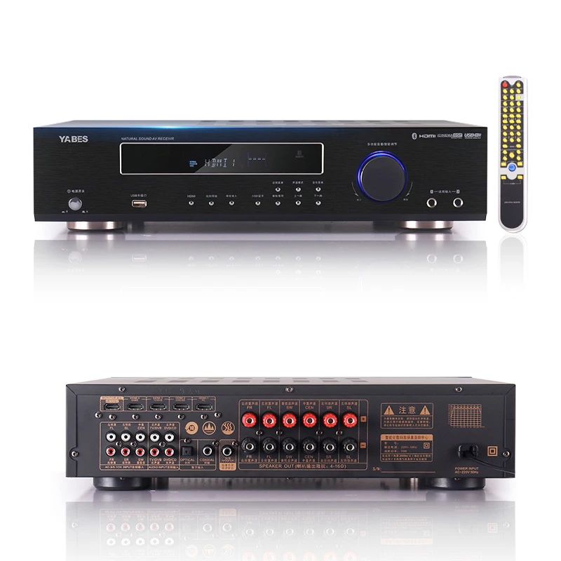 5.1 integrated amplifier balanced inputs digital