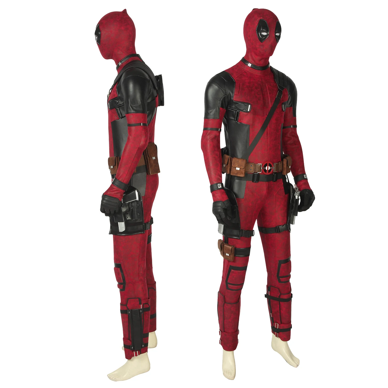 Halloween-Party-Costume-Death-Pool-2-Cosplay-Outfit-Faux-Leather ...