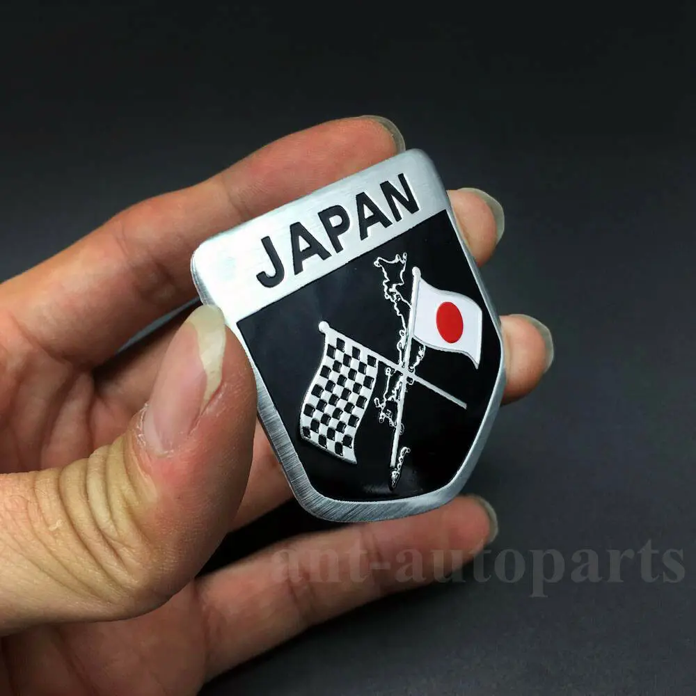 Parts & Accessories Car & Truck Emblems MOTORS 6pcs Aluminum Japan ...