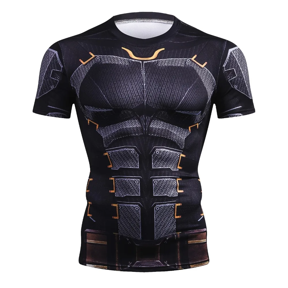New-Summer-Fashion-Compression-T-Shirt-Men-3D-Printed-Comics-School-Men ...