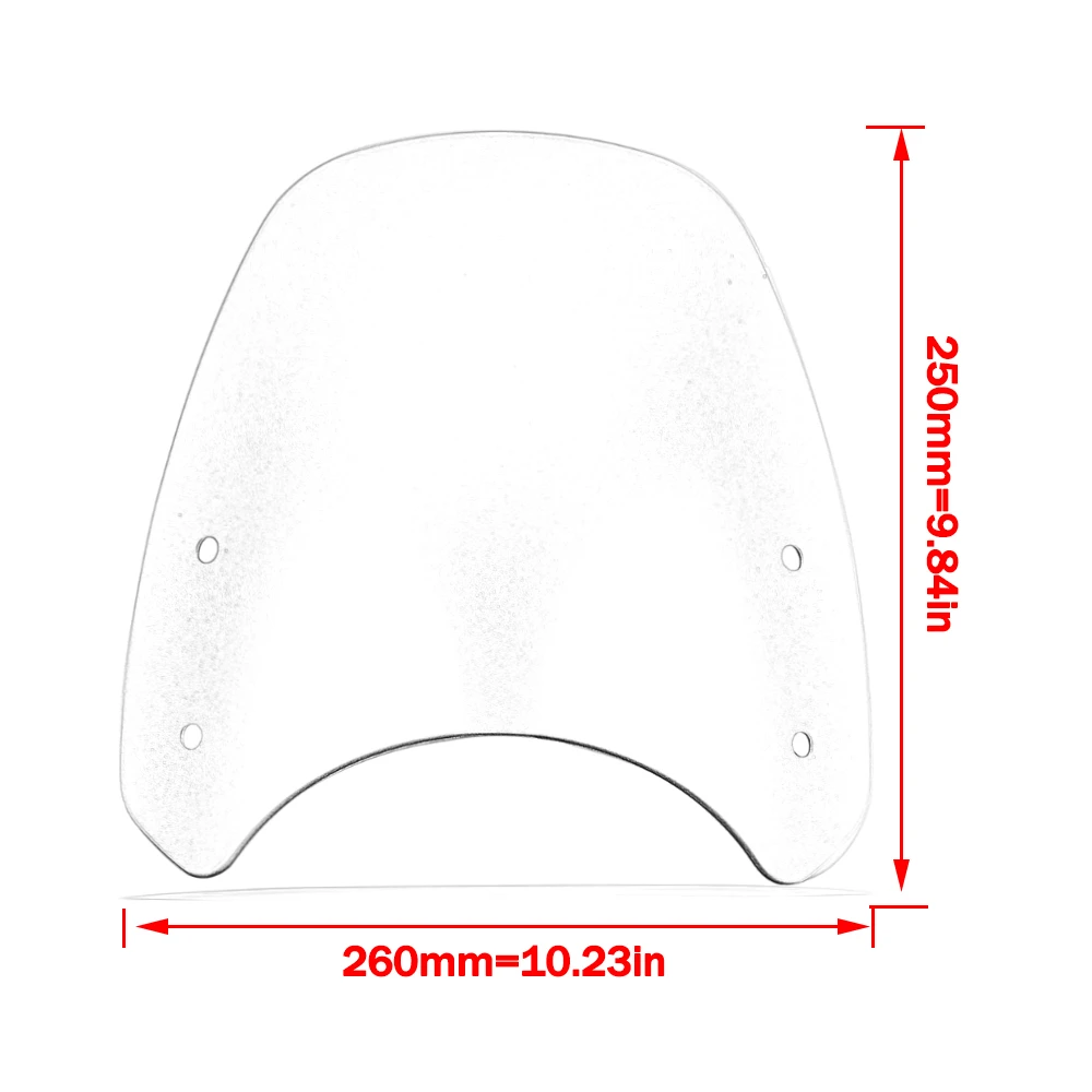 Motorcycle Headlight Fairing Windshield For Triumph Bonneville T100 ...