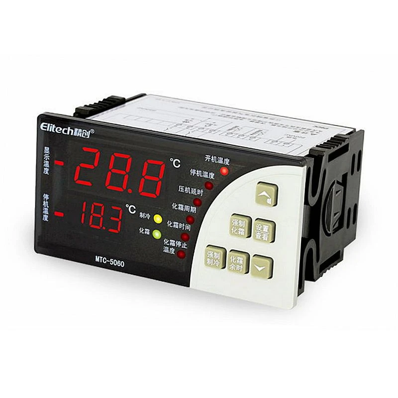 Elitech Mtc-5080 Refrigerator Thermostat Dedicated One-touch Operation ...
