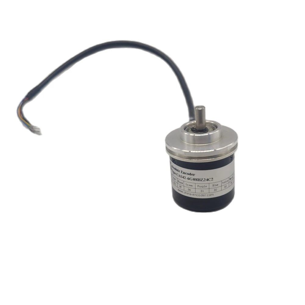 CAS42 Binary Encoding Absolute Encoder 6 8 12 Position CNC Lathe ...