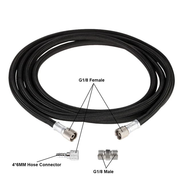 Ac 131 Kettős Akció Vörös Airbrush Toll Tömlő Spray -Art Festés ...