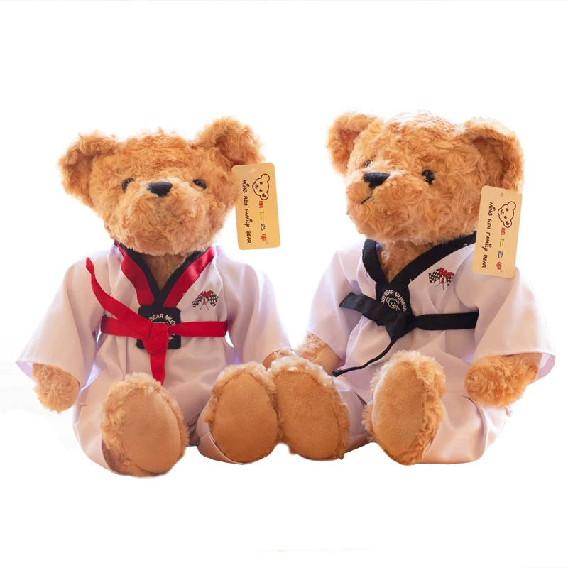 Cute Teddy Bear Valentine Day | Teddy Bear Taekwondo Bear Cub Doll - 25 ...