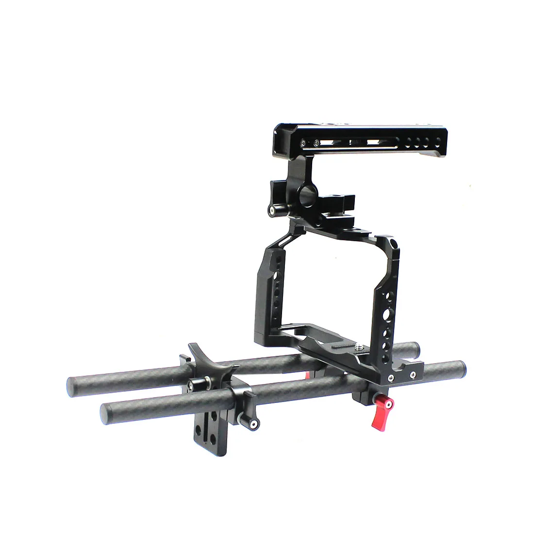 XT4 Aluminum Alloy Camera Rig Full Cage With Top Handle Grip ...