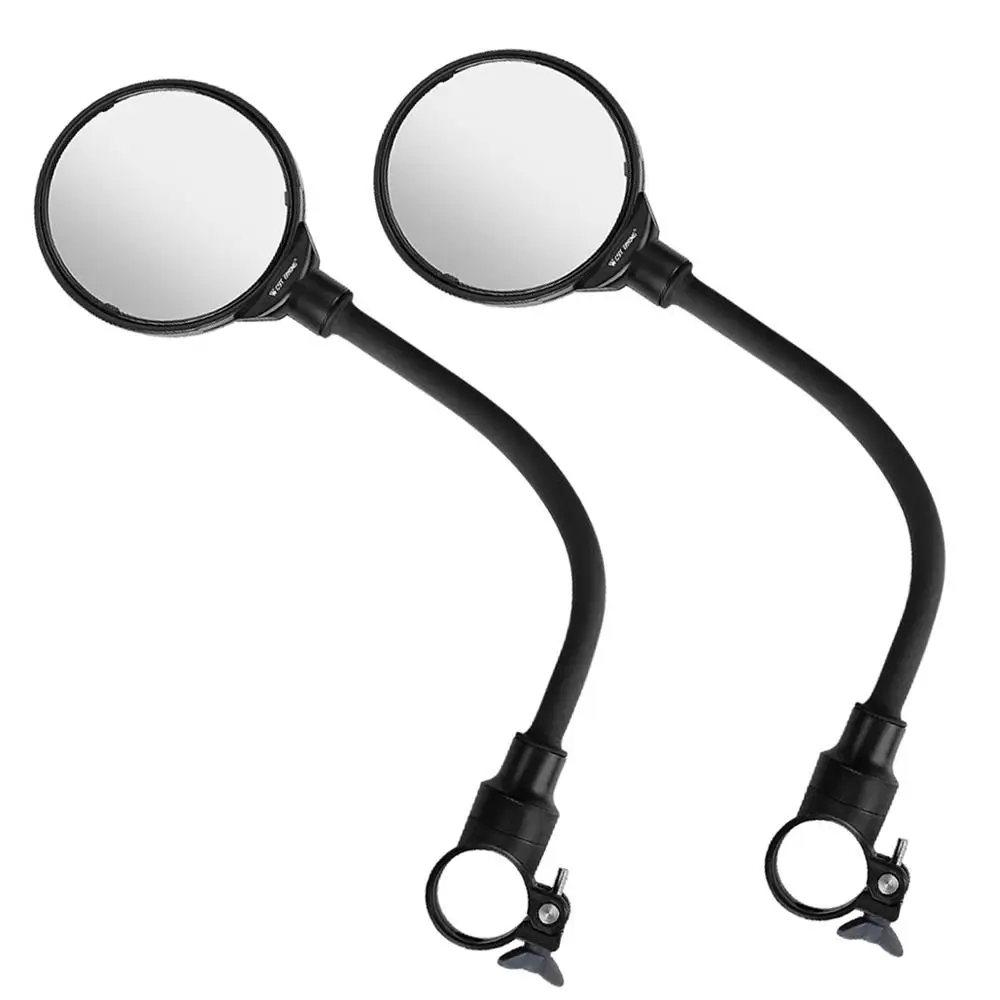 1-Pair-Bike-Mirror-Wide-Range-Back-Sight-Reflector-Angle-Adjustable ...