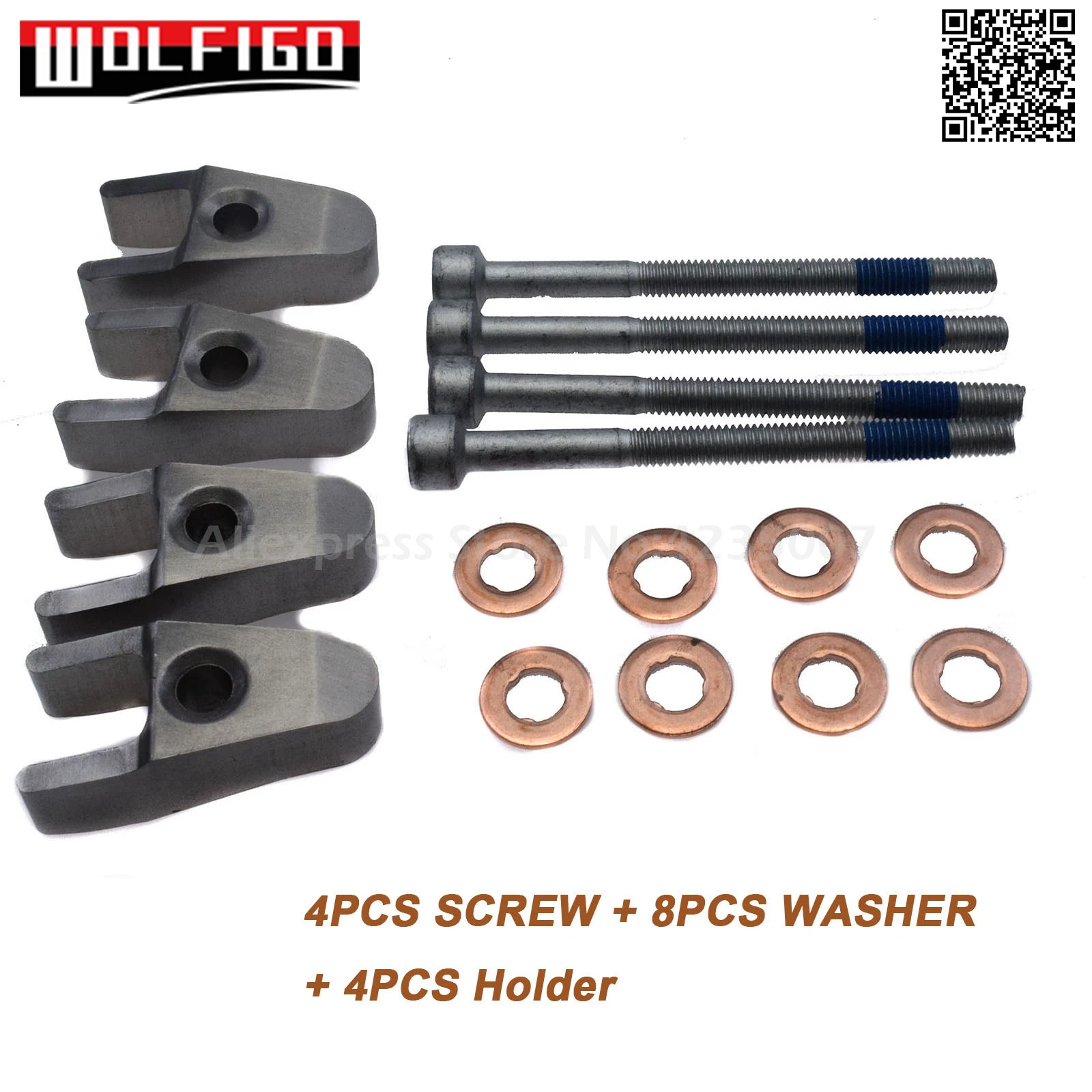 Volfigo 인젝터 홀더 및 나사 및 와셔 키트 MERCEDES BENZ W168 W202 ML320 R320 R350 ...