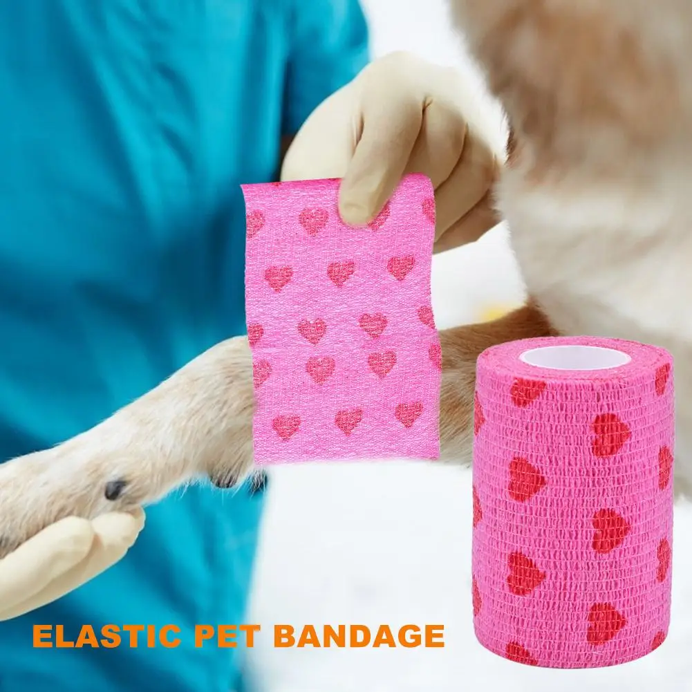 Pet-Dog-Cat-Medical-Breathable-Elastic-Bandage-Non-woven-Pet-Self ...