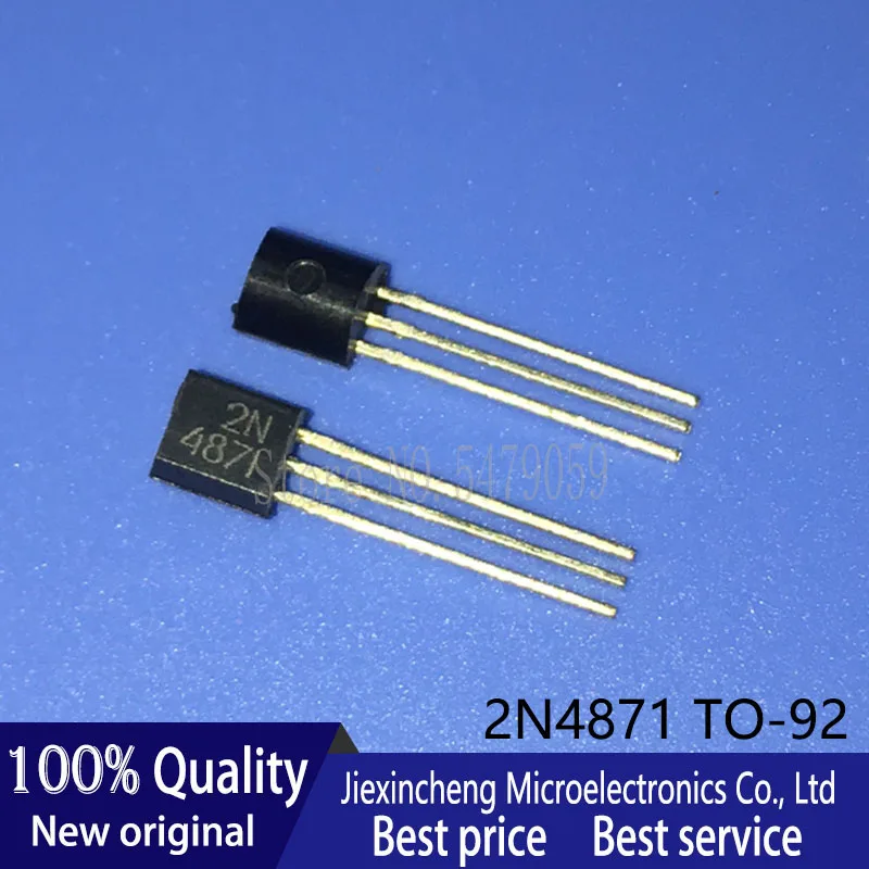 10個 2N4871 4871 TO92 新オリジナル|交換部品 & アクセサリー| - AliExpress