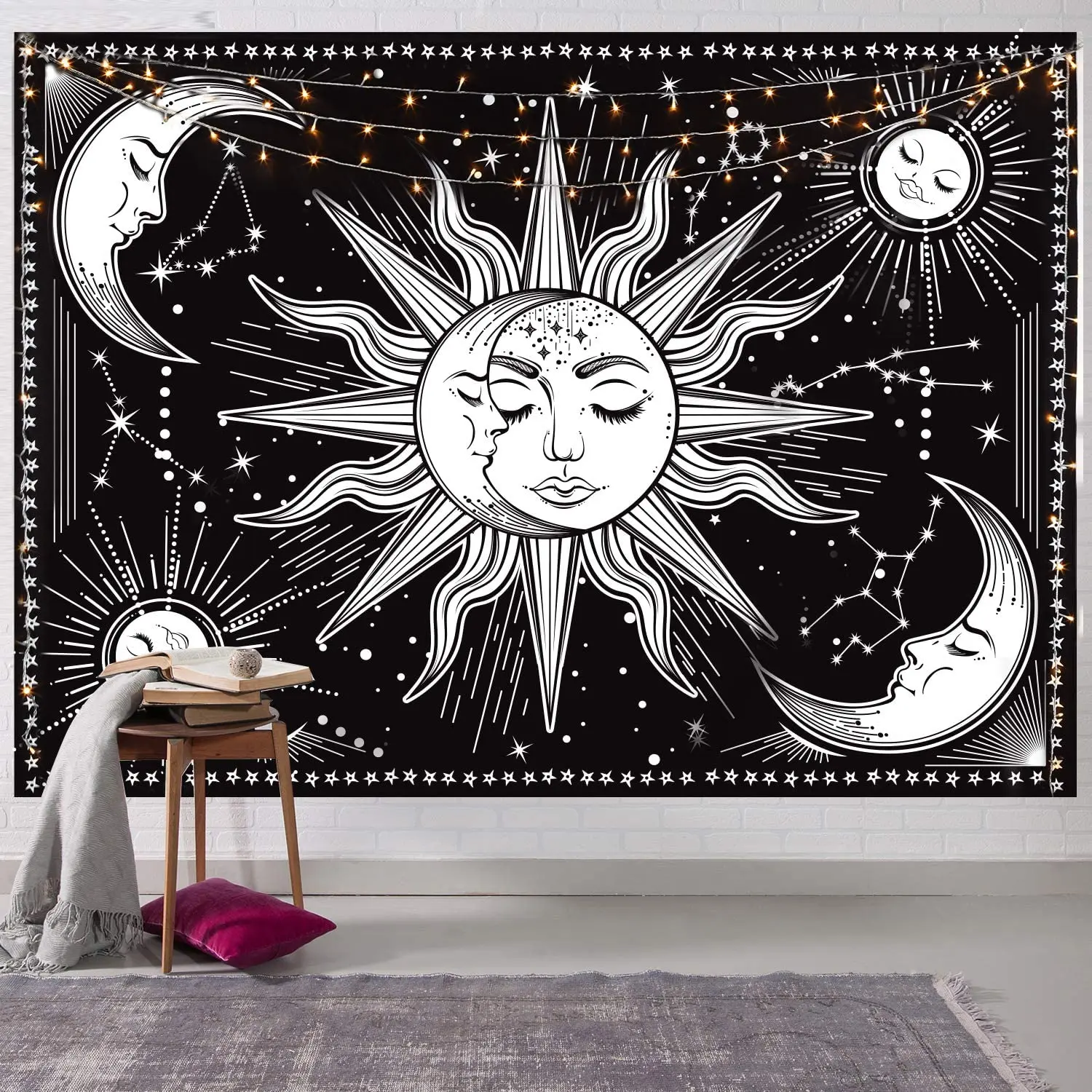 Sun Tapestry Background