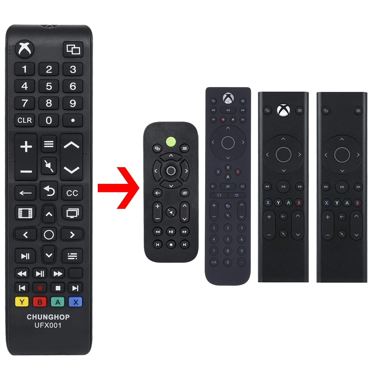 Remote Control For Xbox One S X DVD Entertainment Multimedia Controle ...