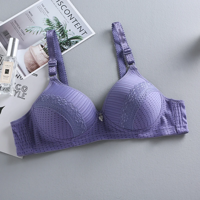 Women Lace Bra Plus Size 36 44 Bra Adjustable Support Bra Lace Push Up ...