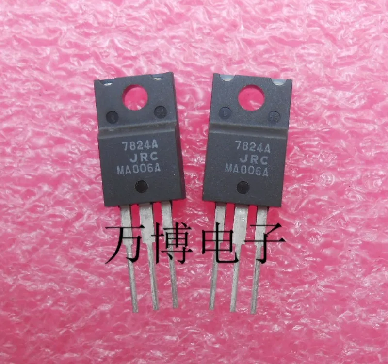 JRC Transistor NJM7824FA 7824 + 24V LM7824, tres terminales ajustables ...