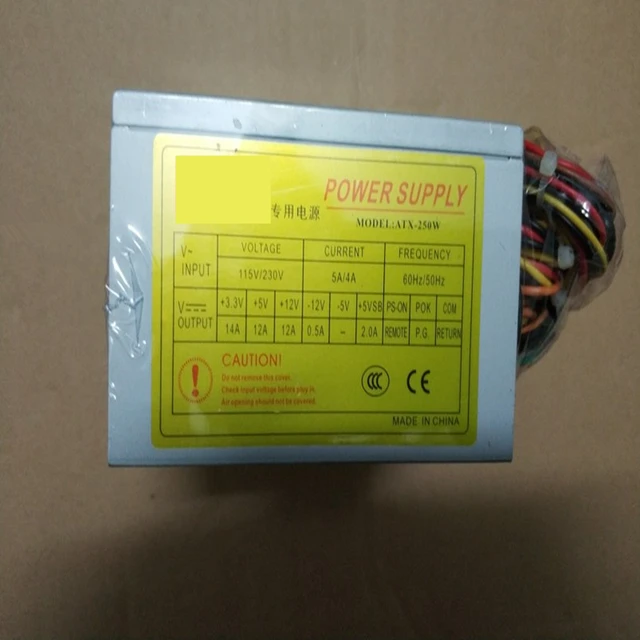 Original PSU For Hanker DVR NVR SATA*8 250W Switching Power Supply ATX ...