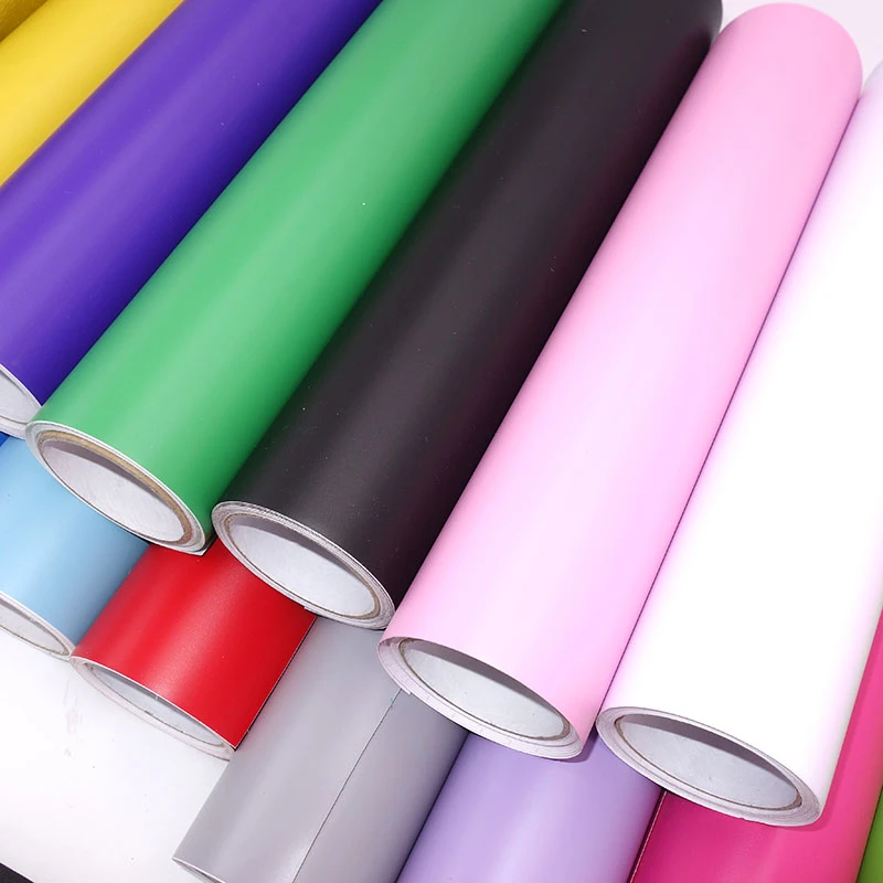 22 Colors Matte Self Adhesive Vinyl Craft Permanent Vinyl Roll For ...