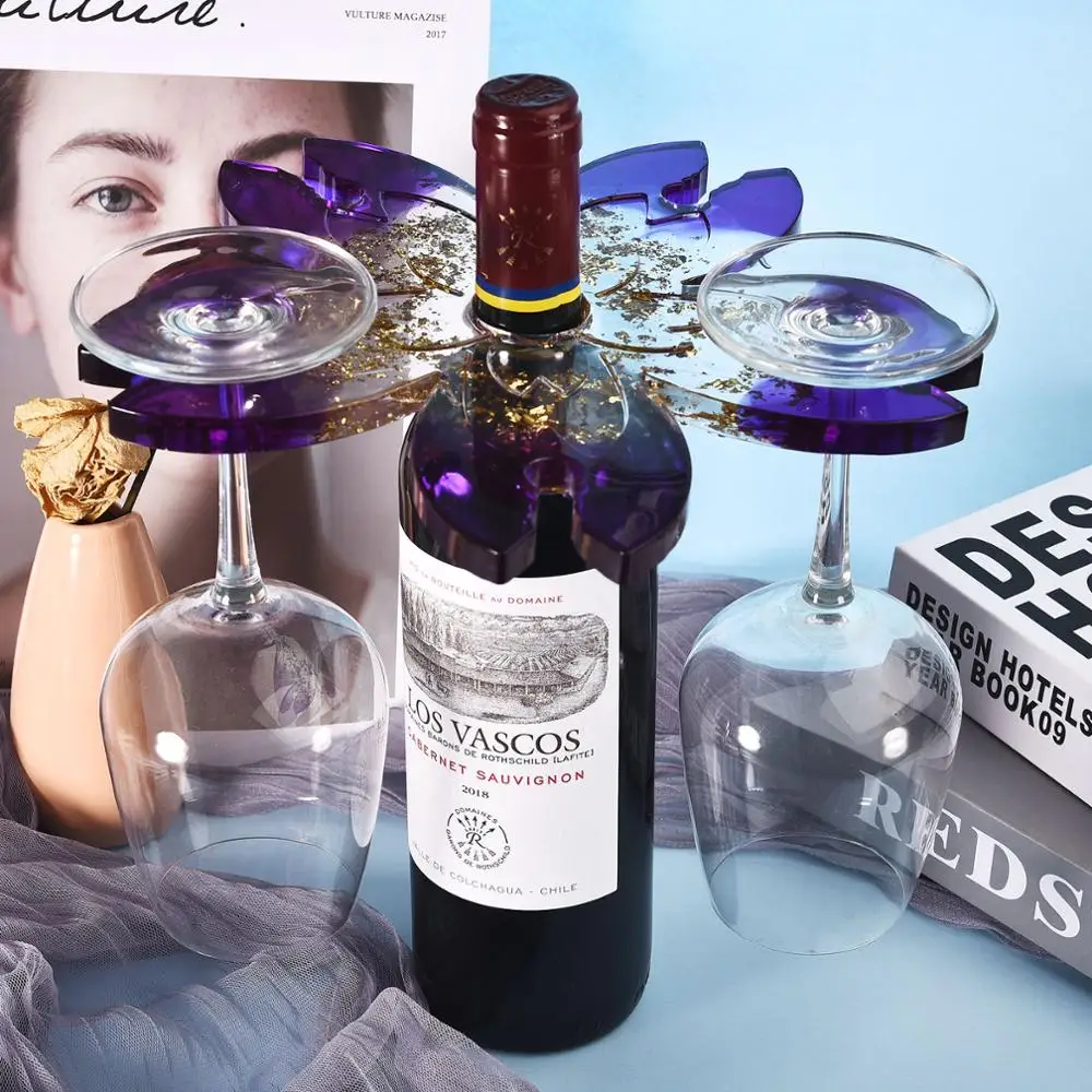 Soporte-para-copas-de-vino-moldes-de-fundici-n-de-silicona-de-resina ...