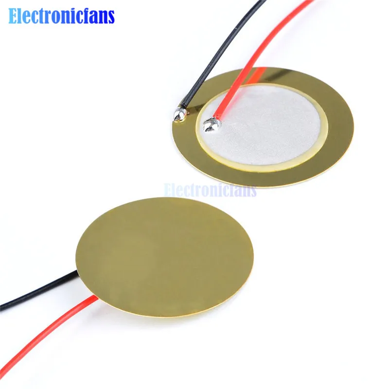 10x Piezoelectric Piezo Ceramic Wafer Plate Dia 15mm For Buzzer ...