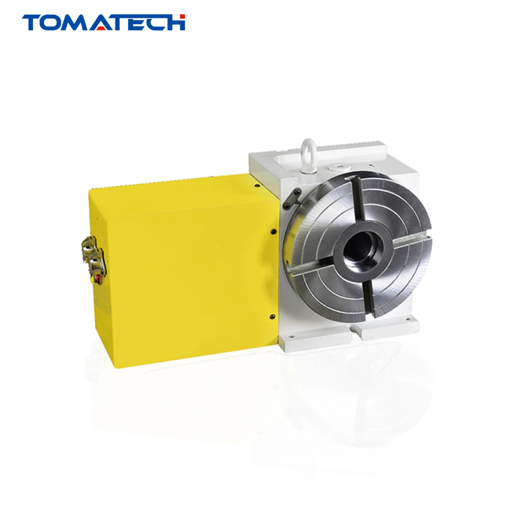 High Performance A 4th Axis Rotary Table For Cnc Machine Work With ...