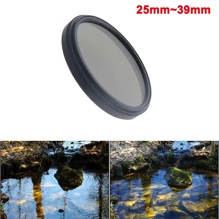 CPL Filter 25mm 27mm 28mm 30mm 30.5mm 34mm 35.5mm 39mm Camera Polarizer ...