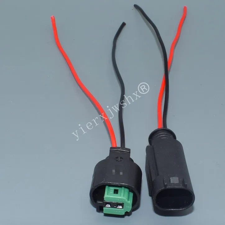Yierxjwshx-2-Pin-Waterproof-Auto-Connector-Air-Temp-Sensor-Reverse ...