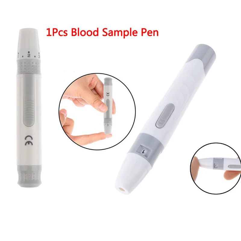 1pcs-Health-Care-Blood-Sampling-Pen-Lancet-Pen-Adjustable-Blood-Glucose ...