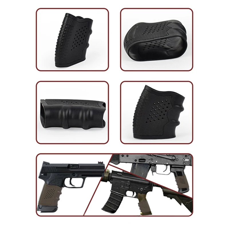 Anti-Slip Tactical Handgun Rubber Protect Cover Grip - NZshopsmart