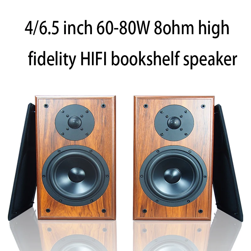 4- 6.5 Inch Bookshelf Speaker 200W Home Hifi Speaker 8ohm Audiophile ...