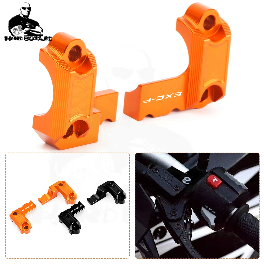 Motorcycle-Handle-Bar-Brake-Clutch-Master-Cylinder-Clamp-Cover-Caps-For ...