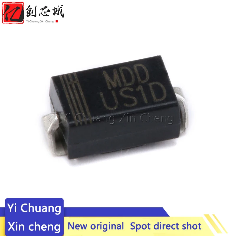 Diodo-rectificador-de-recuperaci-n-ultrarr-pida-SMD-50-piezas-US2G-US1M ...