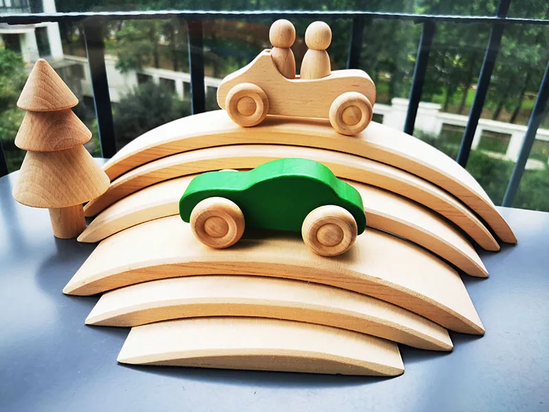 nature play open ended toy for small world play tree blank spruce ...