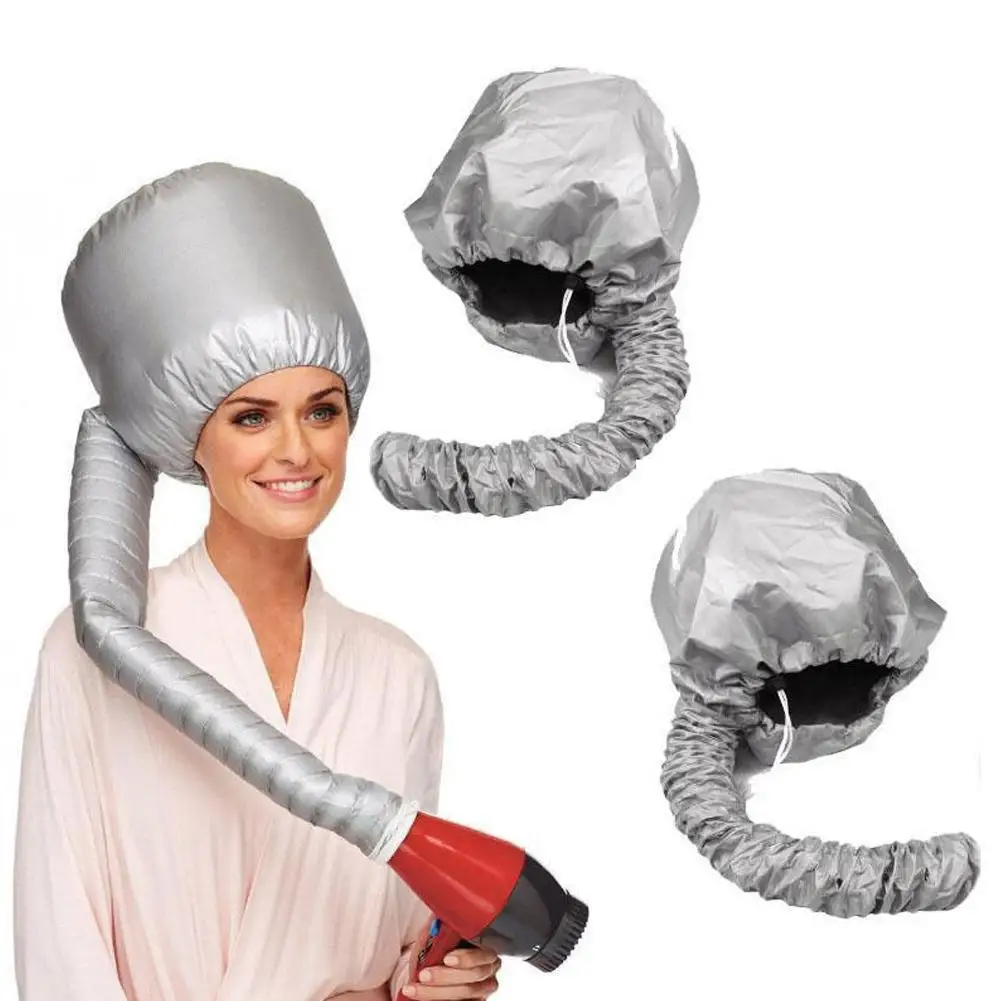 Portable-Soft-Hair-Drying-Bonnet-Hood-Hat-Womens-Blow-Dryer-Home ...