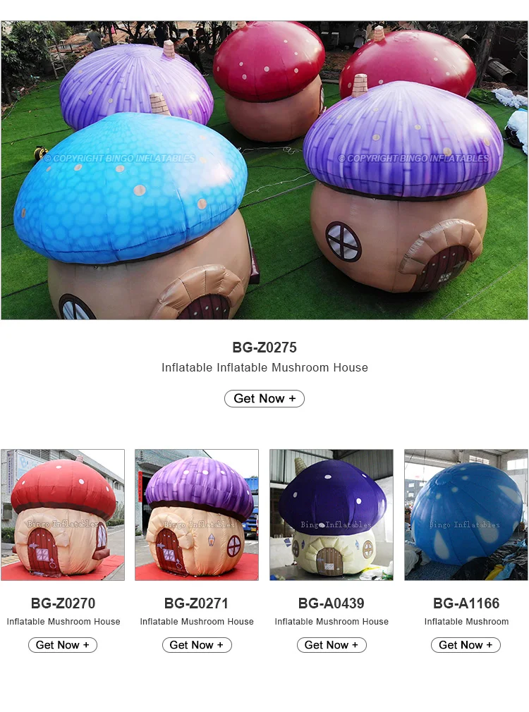 Free Shipping Items 3x3m Personalized Inflatable Tent Mushroom Barraca ...