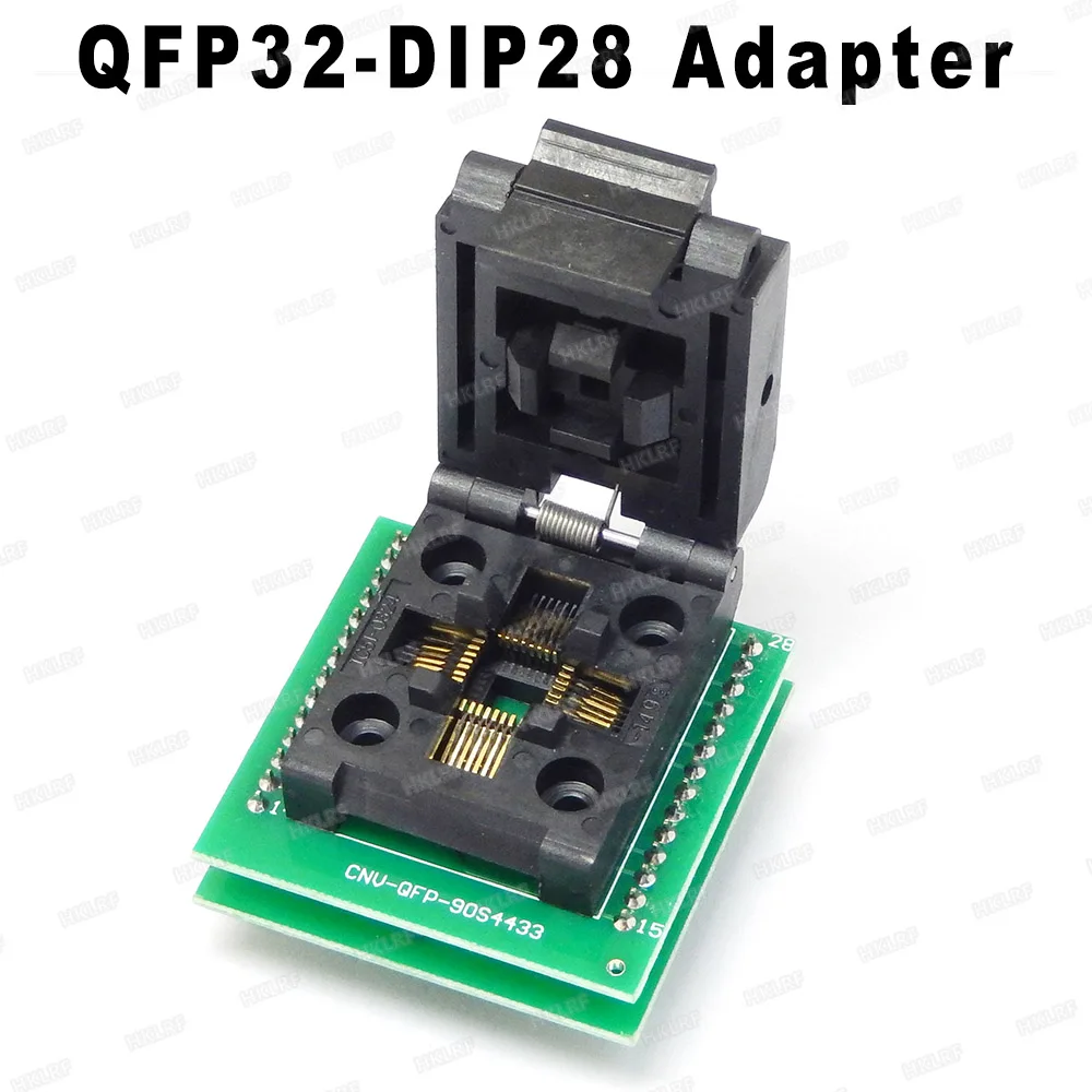 Chip-Programmer-Socket-TQFP32-QFP32-LQFP32-TO-DIP28-Adapter-Socket ...