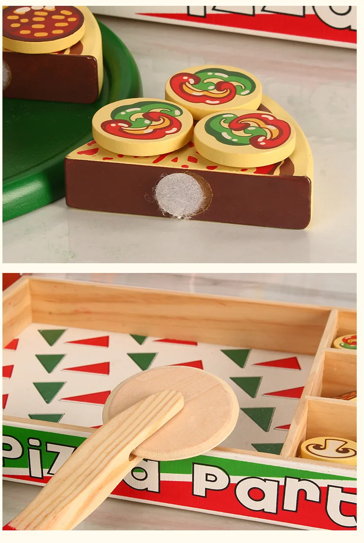 Американский деревянный качественный слайсер для резки пиццы, детский ...