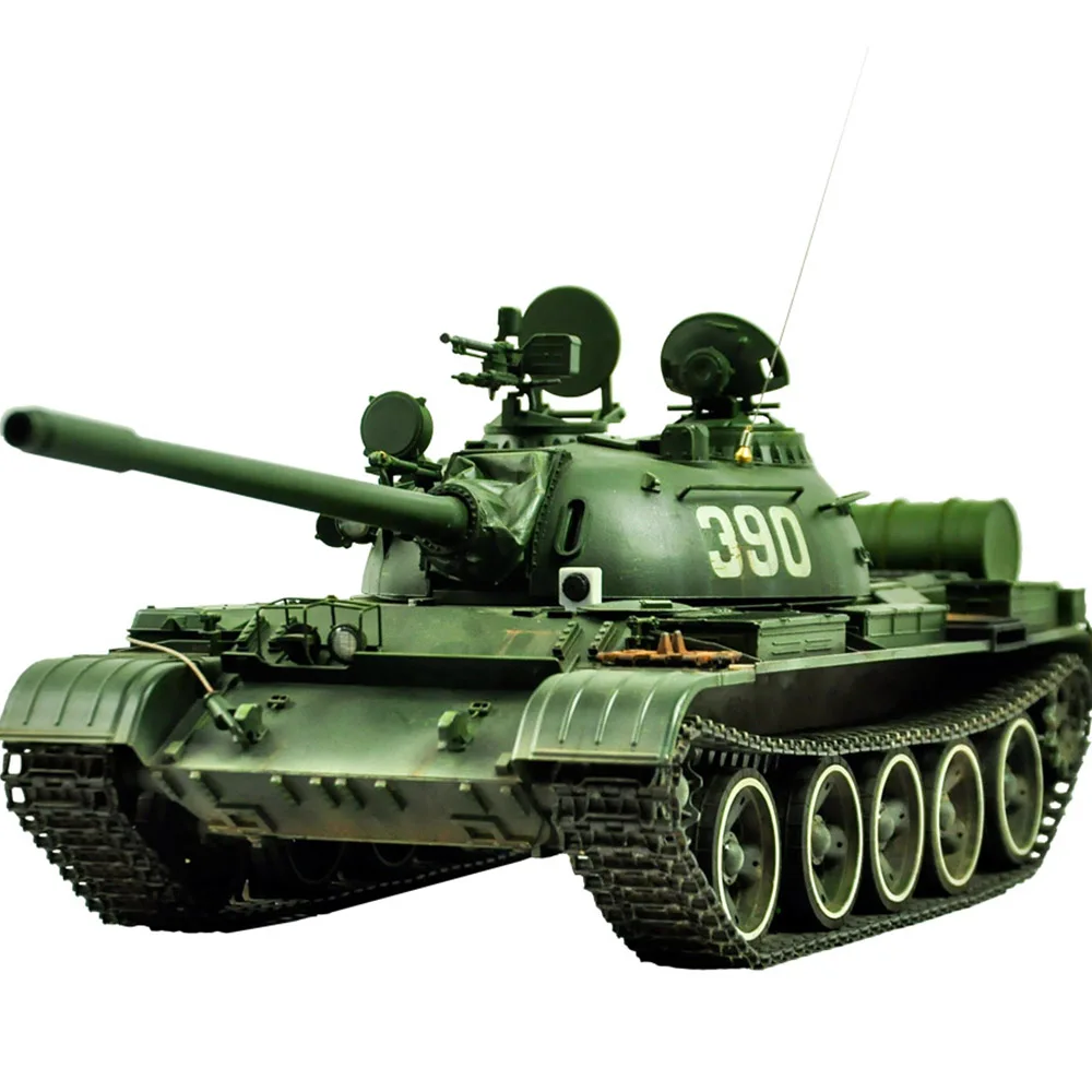 HOOBEN Full Set 1/16 RC Motorized KIT T55A RUSSIAN MEDIUM Soviet Tanks ...