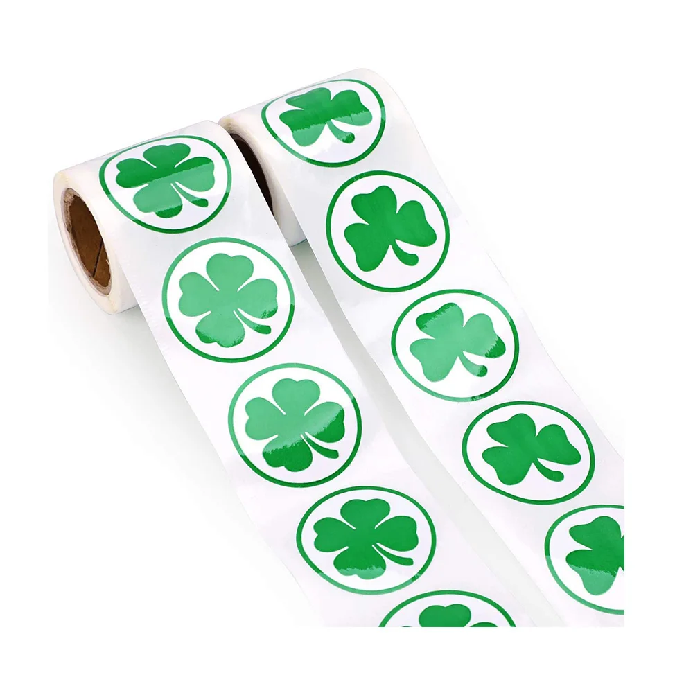 St-patrick-Day-Party-Shamrock-Stickers-Green-Irish-Clover-Stickers ...