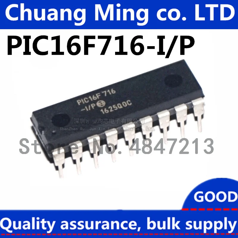 Free-Shipping-50pcs-lots-PIC16F716-I-P-PIC16F716-16f716-DIP-18-New ...