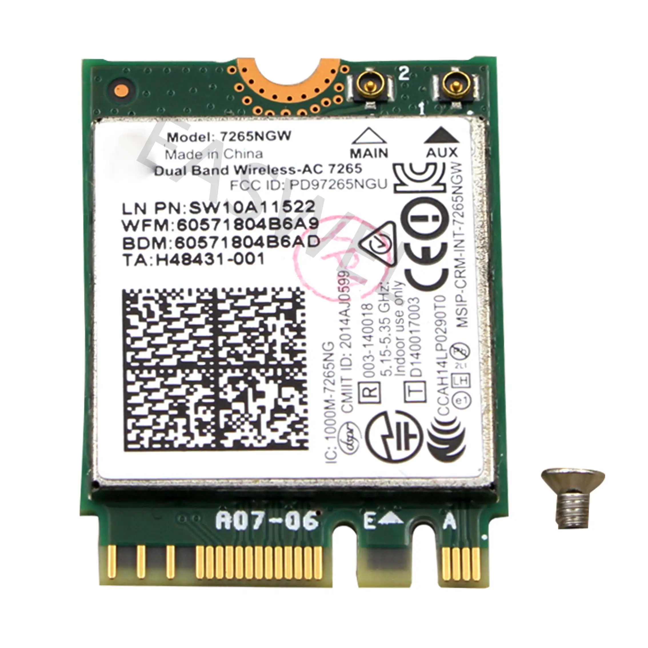 Broadcom bcm94352z 802.11ac wifi cartão para lenovo pro Y50 80 Y50 70 ...