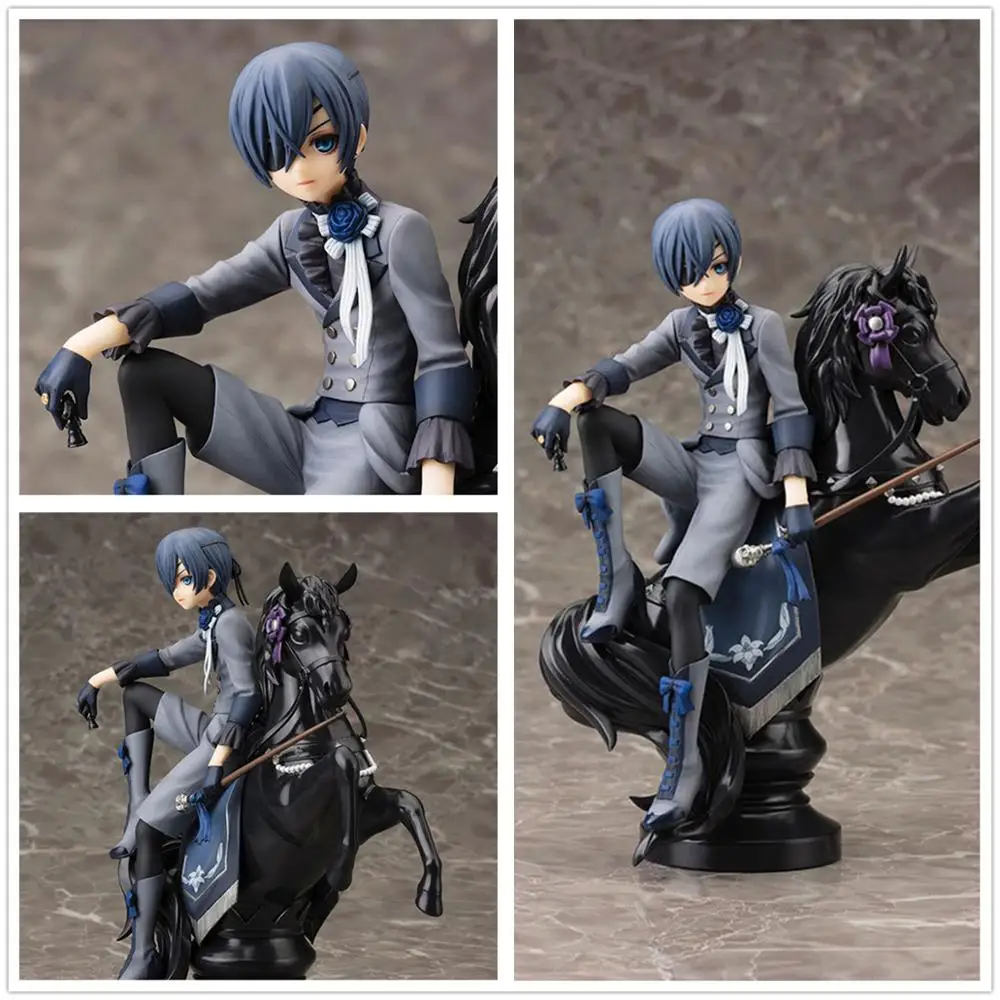Anime Black Butler Ciel Phantomhive 1/8 Scale Painted PVC Action Figure ...