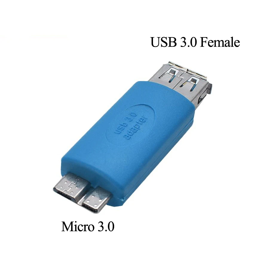 YuXi USB 3.0 Type A Male Female to USB 3.0 Micro B Male Plug Connector ...