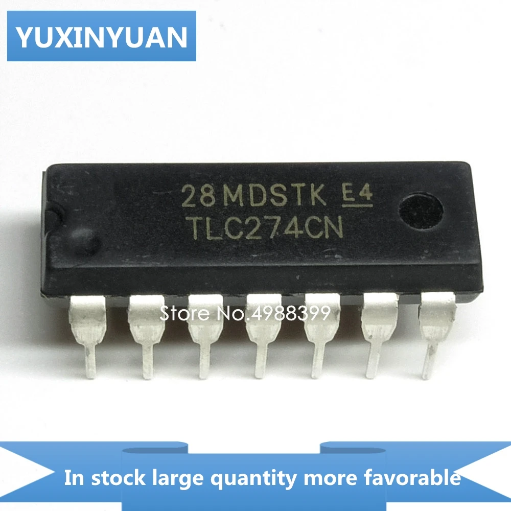 1 PIÈCES TLC274CN TLC274 274CN DIP14 en stock | AliExpress