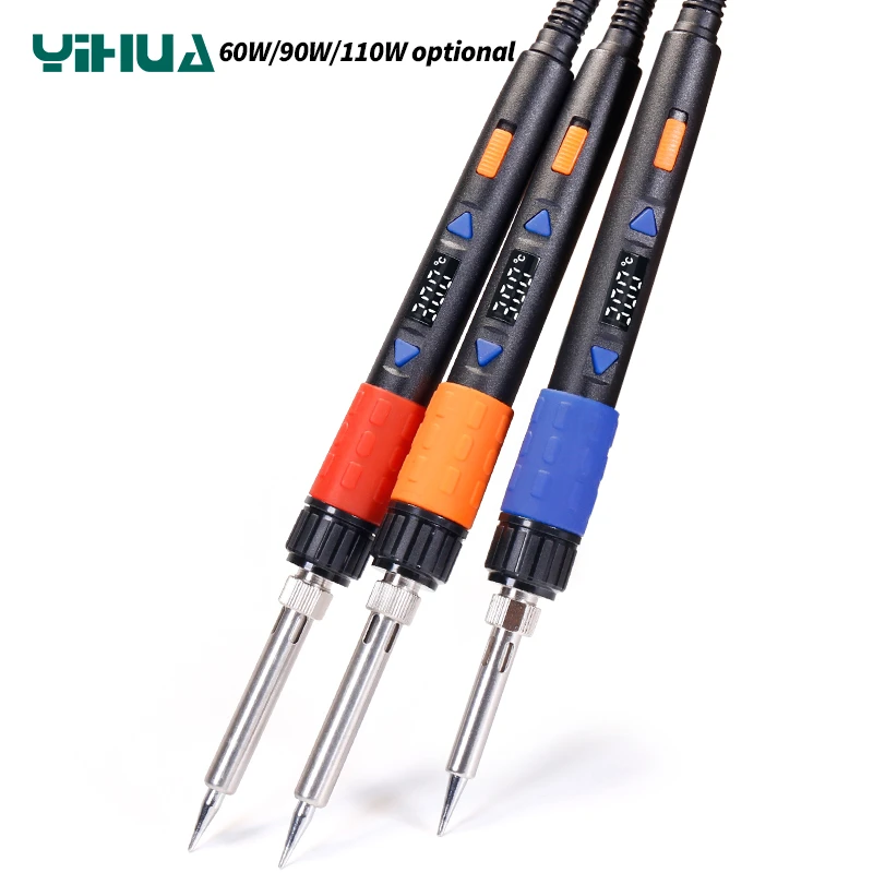 Yihua 928d-iii 65w 90w 110w Large Power Optional Soldering Iron Adjustable Digital Temperature ...