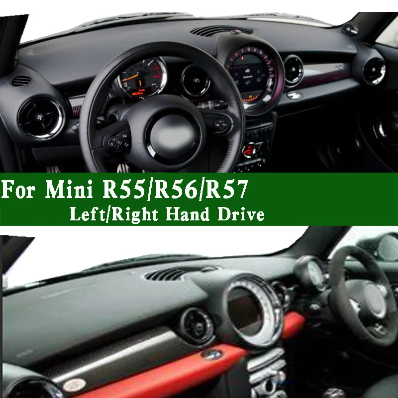 For Mini Cooper S R55 R56 R57 Dashmat Dashboard Cover Instrument Panel ...