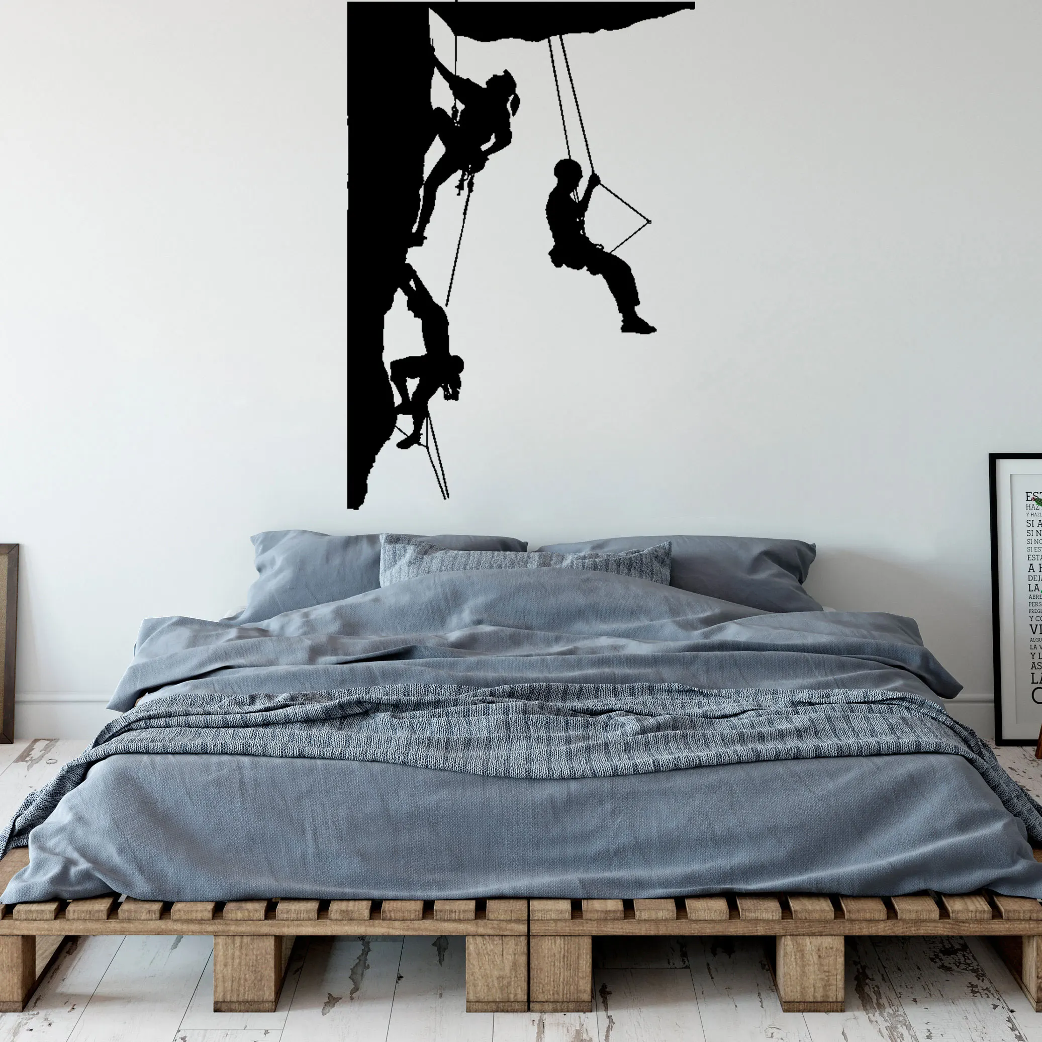 Rock Climbing Wall Wallpaper