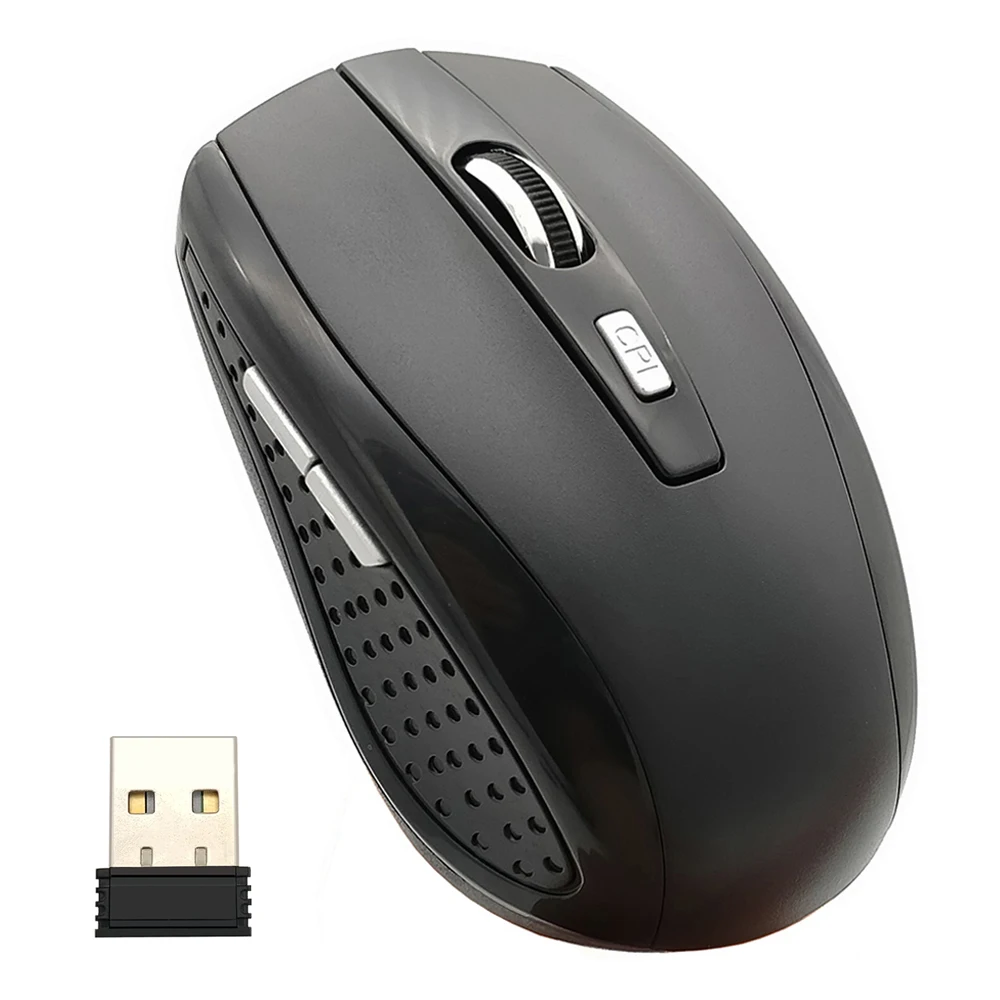 2000 DPI 2.4GHz Wireless Gaming Mouse With USB Receiver Gamer Mice For ...