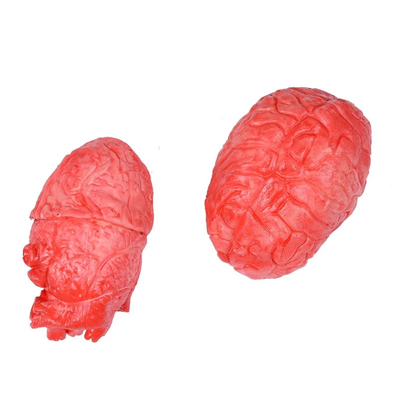 Halloween-Ghost-Day-Simulation-Brain-Toys-Horror-Rubber-Fake-Human ...